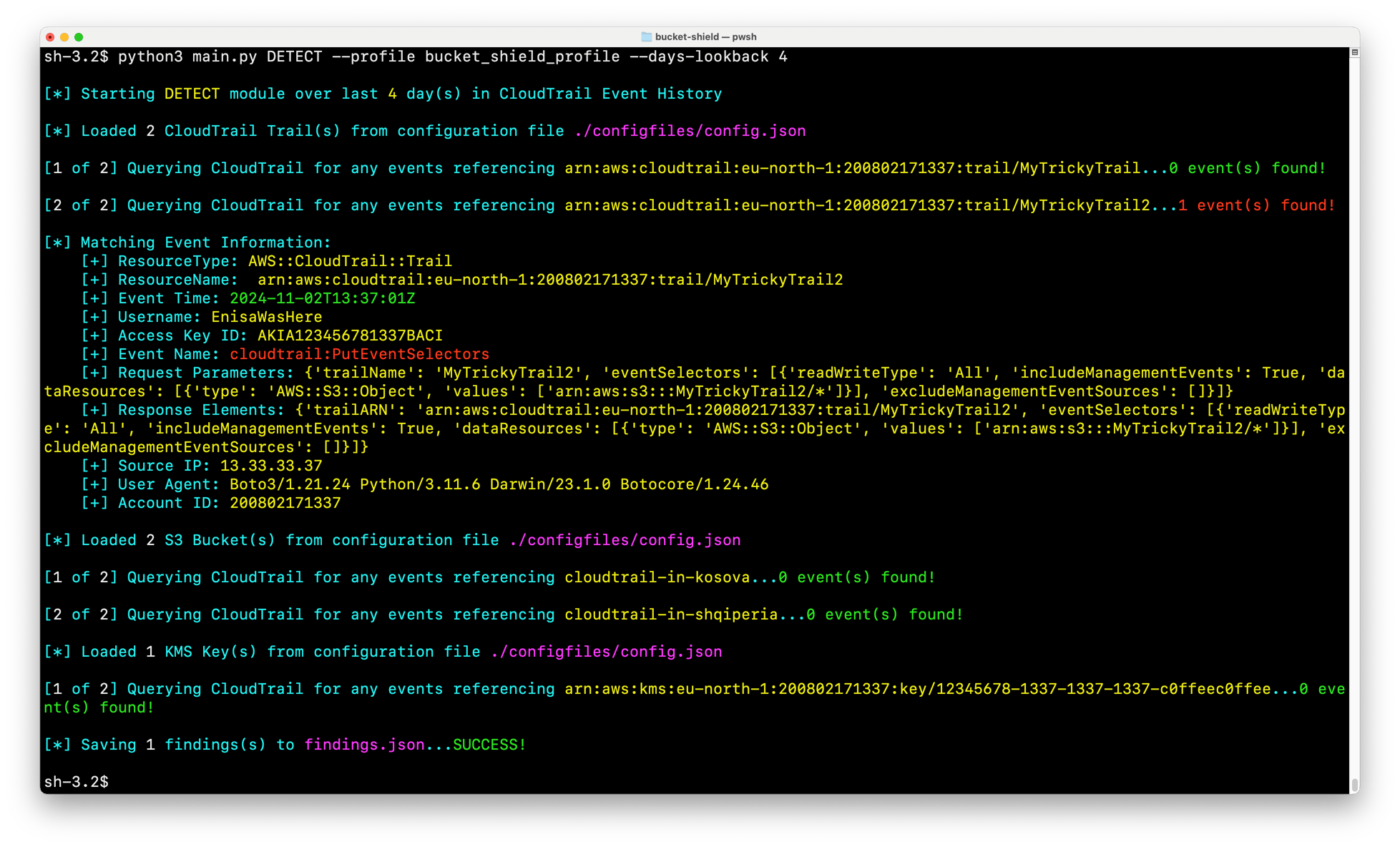 BucketShield is a monitoring and alerting system built for AWS S3 ...